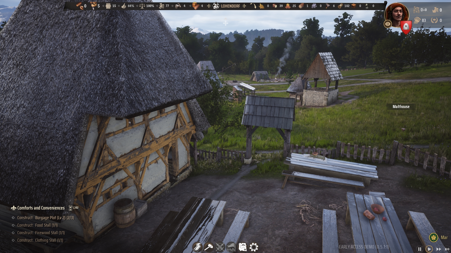 Demo Angezockt | Manor Lords (Slavic Magic) Echtzeit-Strategie