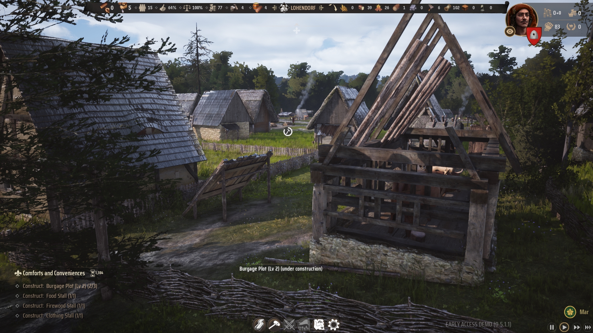 Demo Angezockt | Manor Lords (Slavic Magic) Echtzeit-Strategie